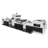 China Fully Automatic Window Water Based Glue Thermal Film Laminating Machine NFM-E1080W for sale