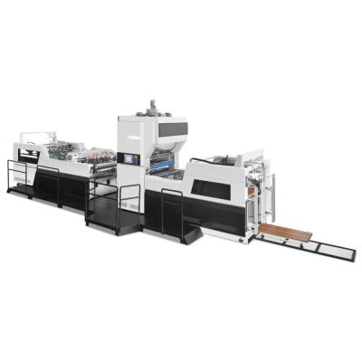 China Intelligence Automatic Water Base Gluing Dry Film Laminating Machine NFM-H1080 for sale