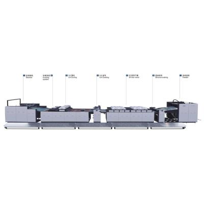 China Fully Automatic Linkage High Speed UV Coating Machine SGUV Series for sale