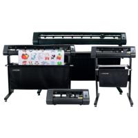 China Servo Drive CCD HD Camera Automatic Feeding Paper Plotters Cutting Machine for sale
