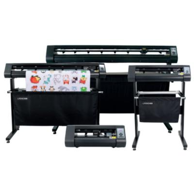 China Servo Drive CCD HD Camera Automatic Feeding Paper Plotters Cutting Machine for sale