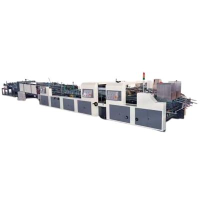China PRY-1050PC Automatic Corrugated Box Folder Gluer With Crash Lock Bottom for sale