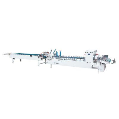 China Automatic Straight Line Carton Box Folder Gluer Machines High Speed ZH-1300 for sale