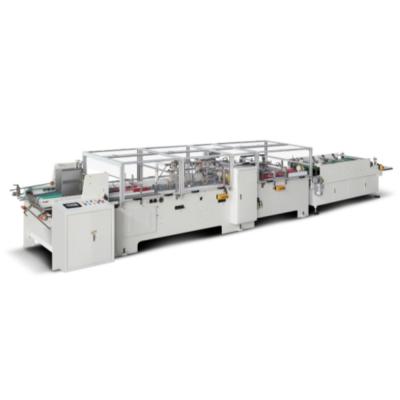 China PRY-60B Automatic Industrial Multi Feeding Paper Handbag Gluing Machines Square Bottom for sale