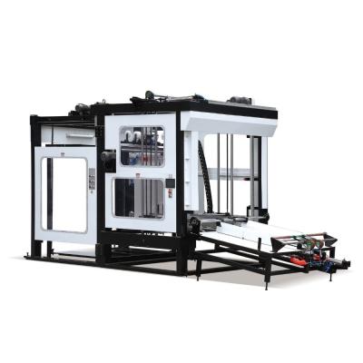China 1450X1450mm Auto Pile Turner And Stacking Machine With Flute Laminator for sale