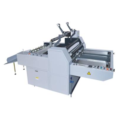 China YFMB Semi Automatic Hydraulic Pressure System Both Pre-Glued And Glue-Less Film Laminating Machine for sale