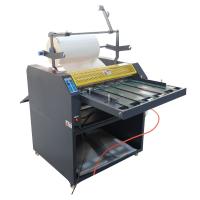 China SMFM-390D Semi Automatic Digital Cut Film Laminator With Overlap Function for sale