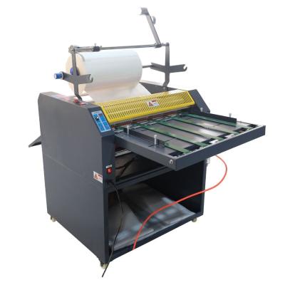 China SMFM-390D Semi Automatic Digital Cut Film Laminator With Overlap Function for sale