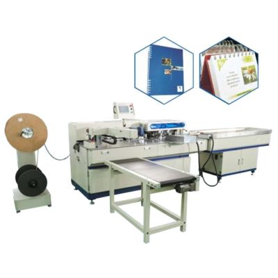 China PRY-520PB Automatic Double Loop Wire Punching And Binding Machine Electricity Power for sale