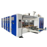 China Fully Automatic Two Colors Flexo Printing Slotting And Die Cutting Machine PRY-2090 for sale