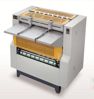 China PRY-1000-2 Semi Automatic U And V Shape Paper Board Grooving Machine for sale
