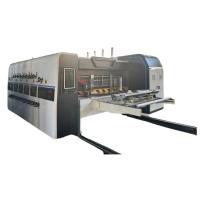 China PRY-2000 Automatic Lead Edge Three Colors Flexo Printing Slotting And Die Cutting Machinery for sale