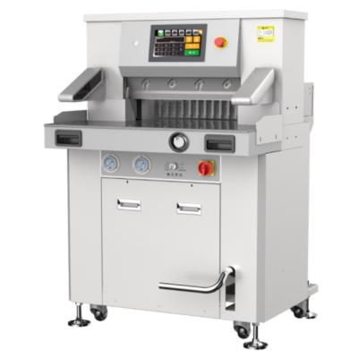 China PRY-CP Heavy Duty Microcomputer Program Control Hydraulic Paper Cutting Machine for sale