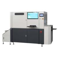 China A350 Digital 3pcs Print Heads 1080DPI Inkjet Spot UV Coating Machine for sale