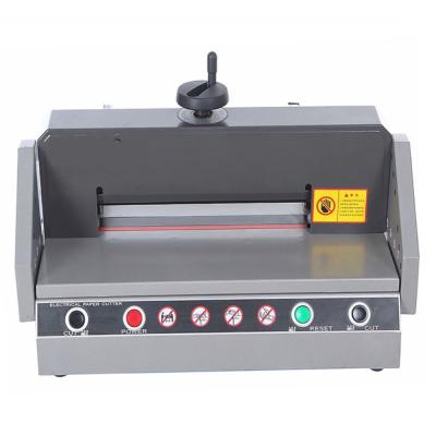 China E330S Small Size Double Guide Electric Desktop Paper Cutter Machine for sale