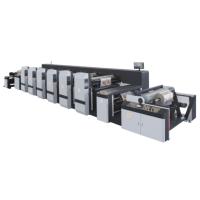 China PRY-1000-6 Unit Type Paper Cup Six Color Flexo Printing Machine for sale