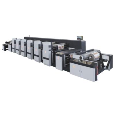China PRY-1000-6 Unit Type Paper Cup Six Color Flexo Printing Machine for sale