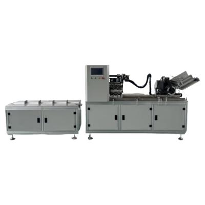 China T-100 Automatic Tin Tie Food Plastic Paper Bag Pasting Machine for sale