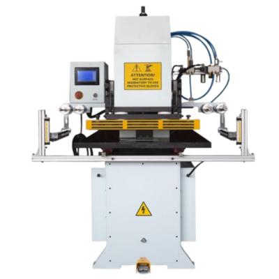 China PRY-568 Air Over Hydraulic Driving System Embossing and Hot Stamping Machine for sale
