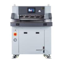 China CP-670B Heavy Duty Microcomputer Program Control Hydraulic Paper Cutter Machine for sale