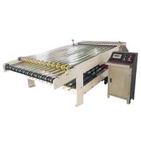 China 1600 Model Stacker Corrugated Double Layer Single Facer Paper Cardboard Making Machine for sale