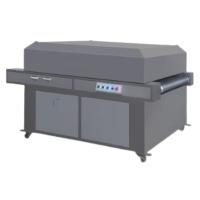 China PRY-800A Full Automatic Spot UV Curing Stop Cylinder Silk Screen Printing Pressing Machine for sale