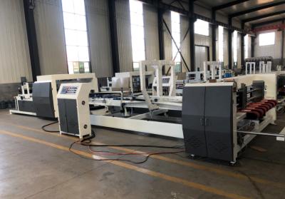 China PRY-2600 High Speed Full Automatic Folder Gluer Machine with Strapping Unit for sale