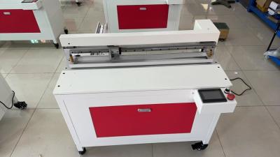 China PRY-800 Electric Paper Board Slotting Grooving Machine with Touch Screen for sale