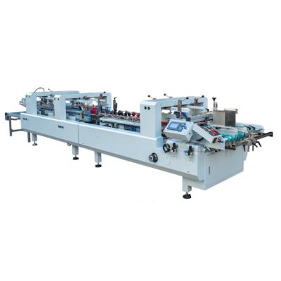 China PRY-780 Fully Automatic Side Pasting Plastic Box Folding Gluing Machine for sale
