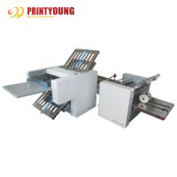 China Desktop Writing Paper Cross Folding Machine for sale