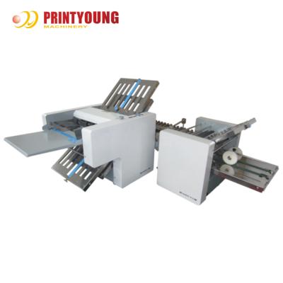 China Desktop Writing Paper Cross Folding Machine for sale