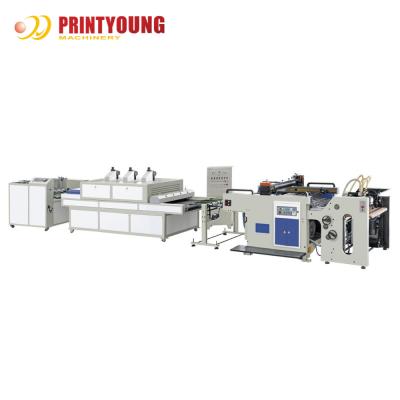 China FB-780 Full Automatic High-Speed Programmable Silk Screen Printing Machine with UV Dryer and Stacker for Label & Bill Printer for sale