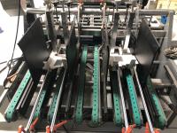 China TC-1080B Fully Automatic Paper Box Double Channel Window Patching Machine Motor Engine 380V High-Capacity 40000 Pieces/Hour for sale