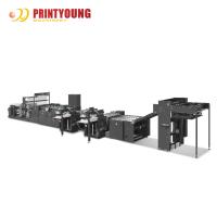 China PRY-1020AFG Automatic Double Feeder 2-Color In-Line Flexo Printing Machine with 300 M/min Print Speed for sale