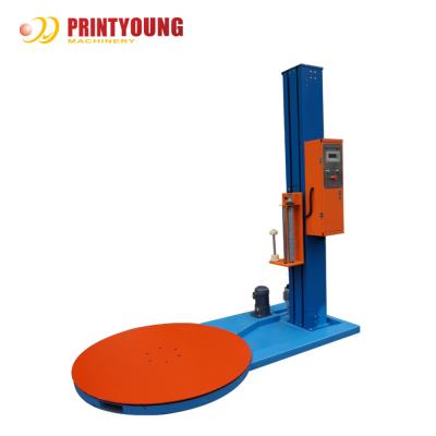 China PRY-1500/1650/1500D/1650D Electric Automatic Pallet Stretch Wrapping Machine with PLC Control for sale