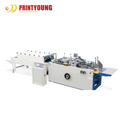 China PRY-580 Paper Bag Bottom Gluing Machine with PLC & Engine High Productivity for sale