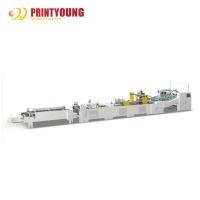 China KL-1200F Semi-Automatic PLC & Motor Tube Forming & Top Folding High Productivity Paper Bag Machine for sale