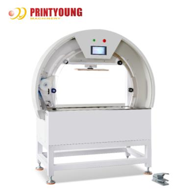 China PRY-W Semi-Automatic Electric Film Wrapping Machine with Belt Packaging Easy to Operate for sale