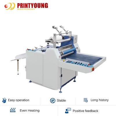 China Thermal Roll 18kw Cardboard Laminating Machine for sale