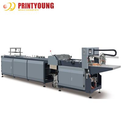 China 60L Glue tank rigid box forming machine with advanced PLC for sale