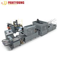 China Fully Automatic Multifunctional Rigid Box Making Machine 20 Sheets/Min for sale