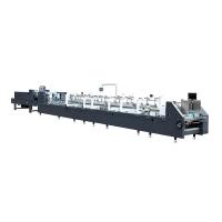 China Corrugated Carton Board 4 Corner Folder Gluer Machine E Flute Type for sale