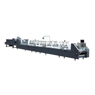 China Corrugated Carton Board 4 Corner Folder Gluer Machine E Flute Type for sale