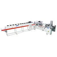 China Box Pasting Paper Cup Sleeve Automatic Folder Gluer 220m/Min for sale