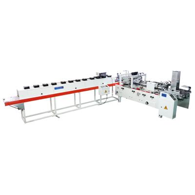 China Box Pasting Paper Cup Sleeve Automatic Folder Gluer 220m/Min for sale