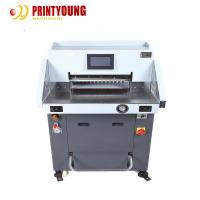 China Automatic Hydraulic Guillotine Paper Cutting Machine For Eyelash Box for sale