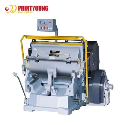 China 4kw Manual Carton Die Cutting Machine Single Pressing Anti Friction for sale