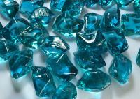 China High quality special glass bead -aqua blue for sale