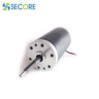 China 5000RPM Machinery Brush DC Motor 24V Automatic Door Motor 54mm for sale
