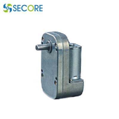 China 6v Square Flat Gear Motor 1Nm Worm Gear Motor For Vending Robot for sale